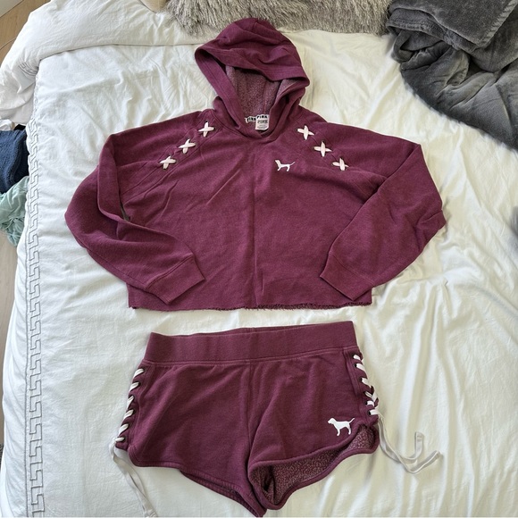 PINK Victoria's Secret | Intimates & Sleepwear | Pink Comfy Set | Poshmark